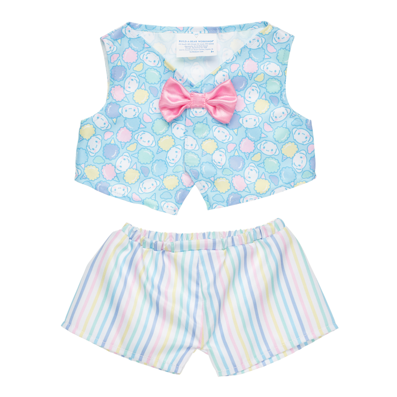Cotton Candy Cinnamoroll Vest Set – Build-A-Bear Workshop New Zealand